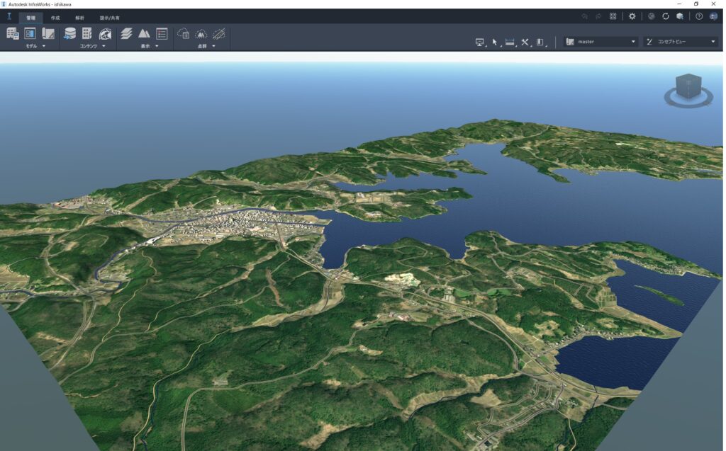 InfraWorks基本：モデルビルダーで地形を作る - CADステーションオンライン