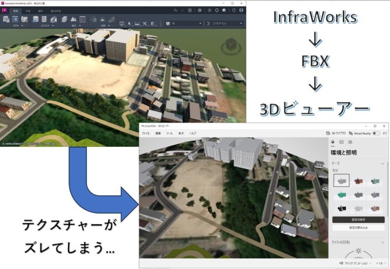 InfraWorksの3Dモデルを、Windows標準の3Dビューアーで確認する方法 - CADステーションオンライン